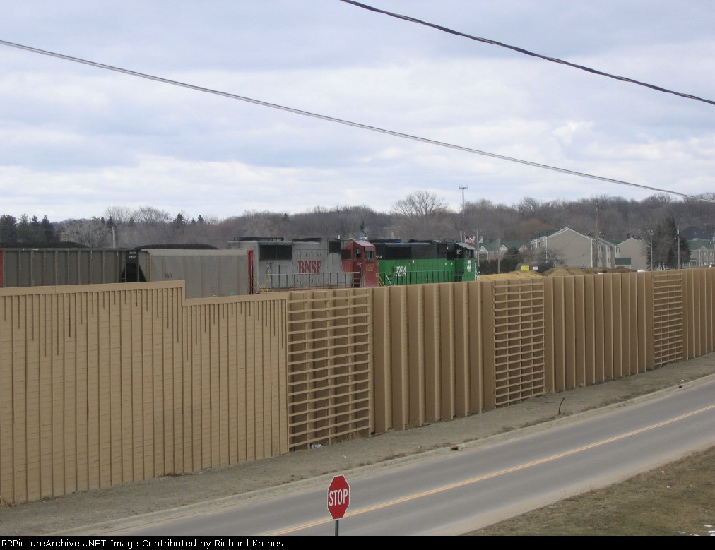 BNSF Eastbound Unit Coal Train